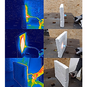 Lynn Manufacturing 2" Thick, Superwool Plus Insulation, Morgan Thermal Ceramics, 2200F Rated, 8 Lb. Density, 24" Wide, 12.5 Ft. Long, Ceramic Fiber Alternative, Safer Kaowool, 8SP22