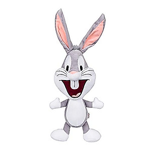 Looney Tunes Bugs Bunny Big Head Plush Dog Toy, Stuffed Animal for Dogs, Medium | 9-Inch Dog Toy for All Dogs | Officially Licensed Dog Toy from Warner Bros