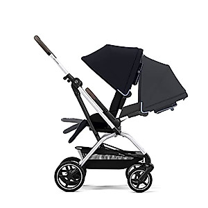 CYBEX Eezy S Twist +2 V2 Baby Stroller with 360° Rotating Seat for Infants 6 Months and Up - Compatible with CYBEX Car Seats
