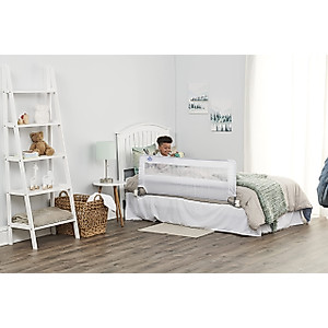 Regalo Swing Down 54-Inch Extra Long Bed Rail, with Reinforced Anchor Safety System