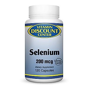 Vitamin Discount Center Selenium 200 mcg, 120 Capsules