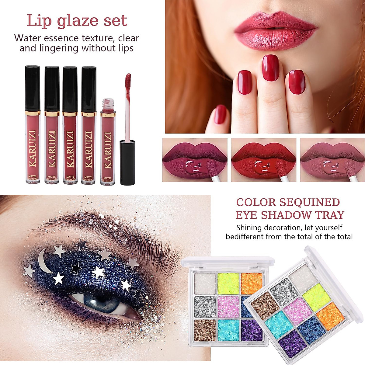 KARUIZI Makeup Kit All-in-one Makeup Gift Set for Women Full Kit(20 colors set)