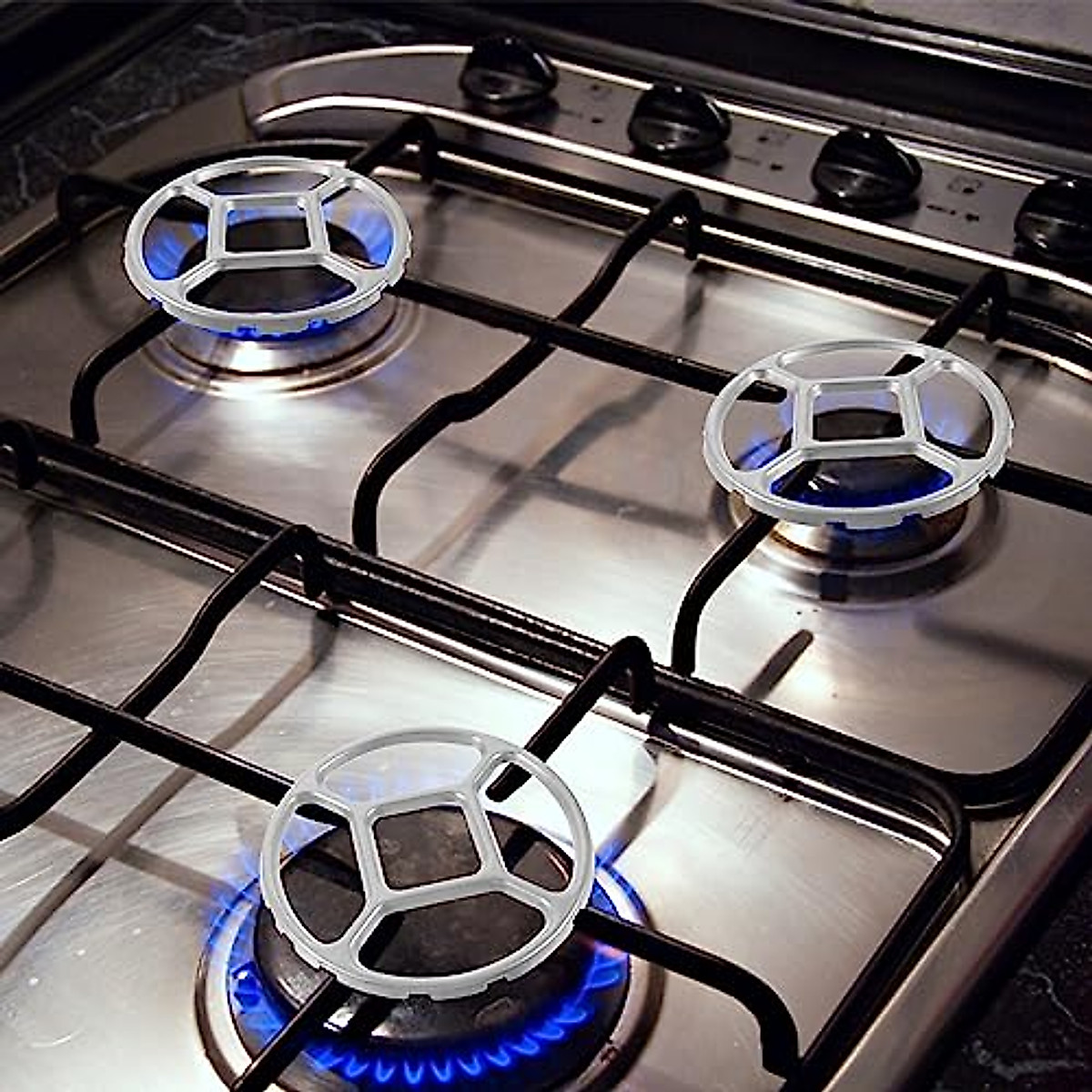 Gas Range Support Rack Stove Stand Pot Holder Coffee Pot Holder Gas Range Burner Grate Gas Oven Burner Grates Pan Holder Stand Stove Rack Milk Pot Holder Cast Iron Furnace Rack