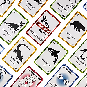 University Games | Danger Noodle Family Card Game, for 2 to 8 Players Ages 12 and Up