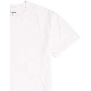 The Drop Women's Lydia Short Sleeve Loose Drop Shoulder Jersey T-Shirt , White, S