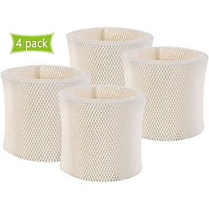 Lxiyu 4-Pack Replacement Humidifier Wick Filter Compatible with Emerson MAF-1, Fits MA0950, MA1200, MA1201, MA09500, MA12000, MA12001, MA12010