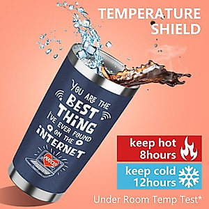 UrJKJV Gift for Boyfriend - 20 OZ Boyfriend Tumbler from Girlfriend, Father's Day Gift for Boyfriend, Birthday Gifts for Men, Christmas Gifts for Him, Valentines Gift for Boyfriend, Husband