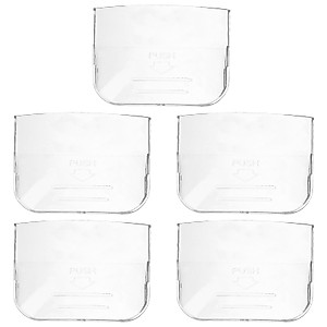 FELTECHELECTR 5pcs Rice Cooker Water Box Plastic Drinking Glasses Clear Drinking Cups Clear Plastic Cup Transparency Condensation Collector Rice Cooker Accessories Plastic Water Collectors