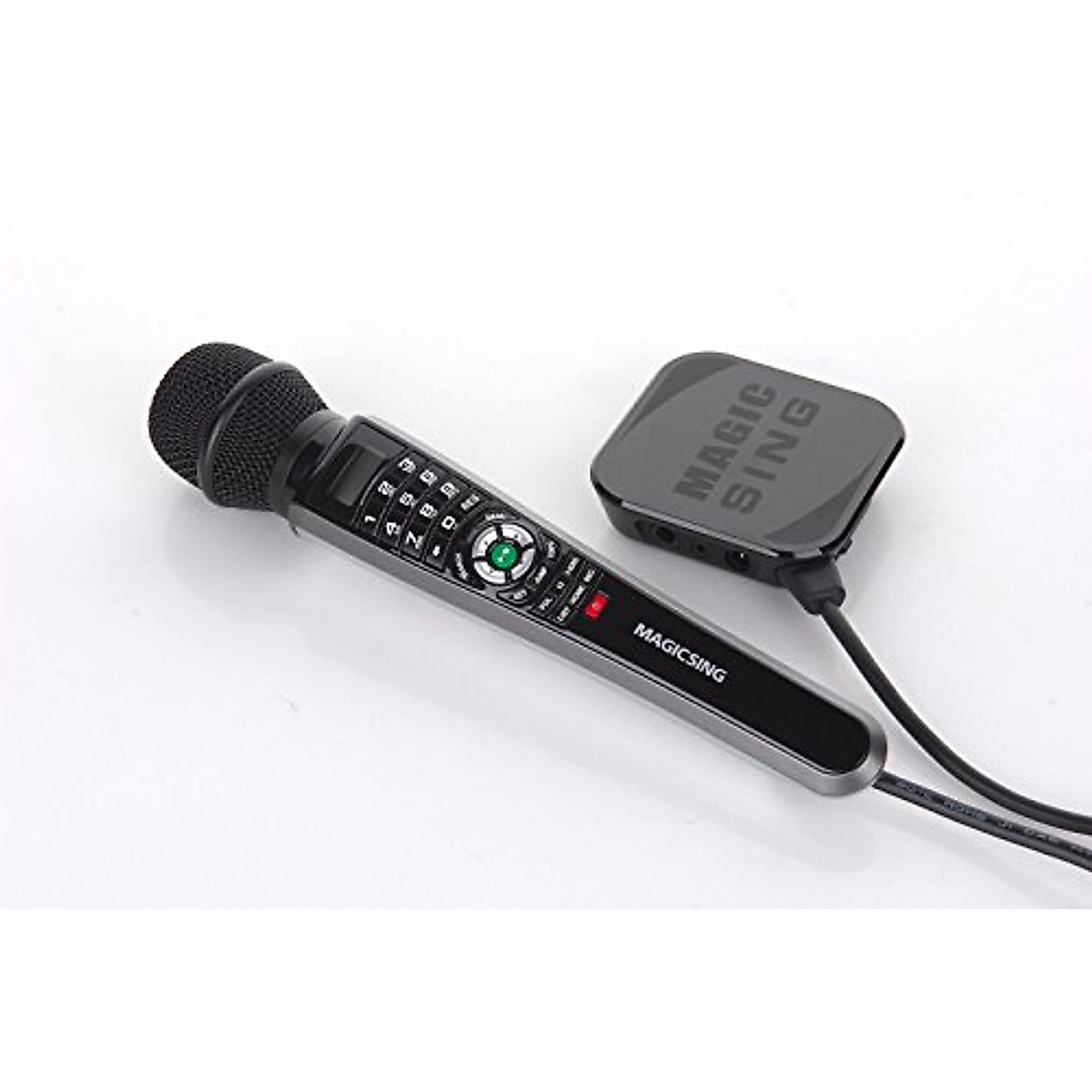 New MagicSing E-1 Smart Home Karaoke System Microphone Stream 10,000+ English/American Songs · Requires WiFi · Free 12-Month Subscription Code for Tagalog Hindi Korean Spanish Russian