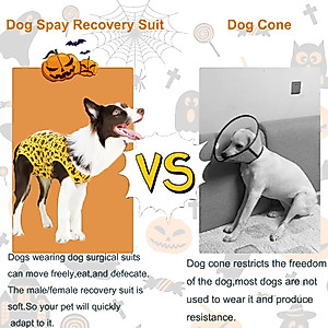 Mairbero Dog Surgery Recovery Suit Female/Male - Onesies for Dogs After Surgery Surgical,Recovery Suit for Dogs After Surgery,Substitute E-Collar & Cone Prevent Licking