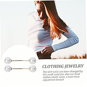 RORPOIR 10pcs Anti Exposure Brooch Silk Scarf for Hair Pearl Brooch Wedding Decoration Pearl Corsage Cardigan Collar Clip Peal Breast Scarf Brooch Pin Shawl Buckle Shawl Brooch Pendant