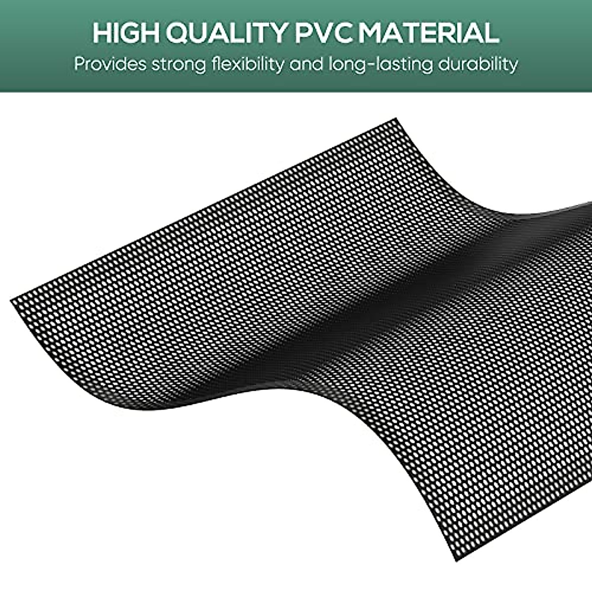 FASTSNAIL Dust Proof Cover for Xbox Series X, Dust Filter Cover Kit Compatiable with Xbox Series X, Include 2 Pack PVC Mesh Filter Cover and 4 Rubber Thumb Grip Cover