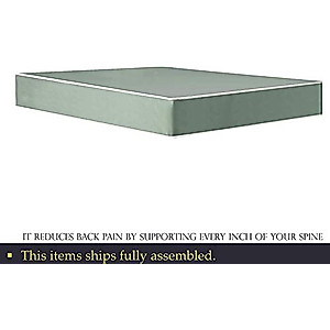 Mielmoon Waterproof Foam Mattress Vinyl Multipurpose Medium Firm Plush, Double Sided Made in USA,Mattress in a Box for Pain Relief (7 inch, Twin XL)