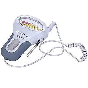 2 in 1 Ph Meter Salt Water Tester for Pools, Water Quality Chlorine Tester, Portable Digital Moisture Meter, Ph Tester Chlorine Tester for Pool Monitoring System