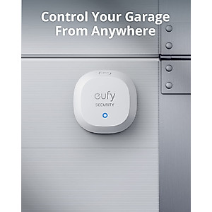 eufy Security Garage Door Sensor Add-On, Compatible with Garage-Control Cam and Cam Plus, Detects Door Open/Close Status, Easy to Install and Pair, 1-Year Battery Life, Low Battery Alerts*