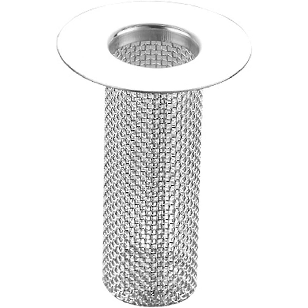 Drain Strainer,Sink Stopper,Stainless Steel Kitchen Sink Strainer Floor Drain Strainer Anti-Clogging Strainer Bathtub Hair Trap Shower Drain Strainer Drain Pipe
