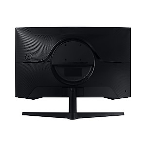 SAMSUNG 32" Odyssey G55A QHD 165Hz 1ms FreeSync Curved Gaming Monitor with HDR 10, Futuristic Design for Any Desktop, LS32AG550ENXZA