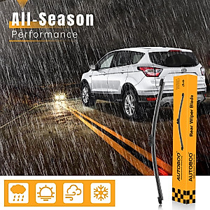AUTOBOO 11 Inch Rear Wiper Blade for Ford Explorer 2011-2022 Escape 2013-2022 Lincoln MKX 2016-2018-BACK Windshield Wiper Blade -Original Factory Quality OE:BB5Z17526C