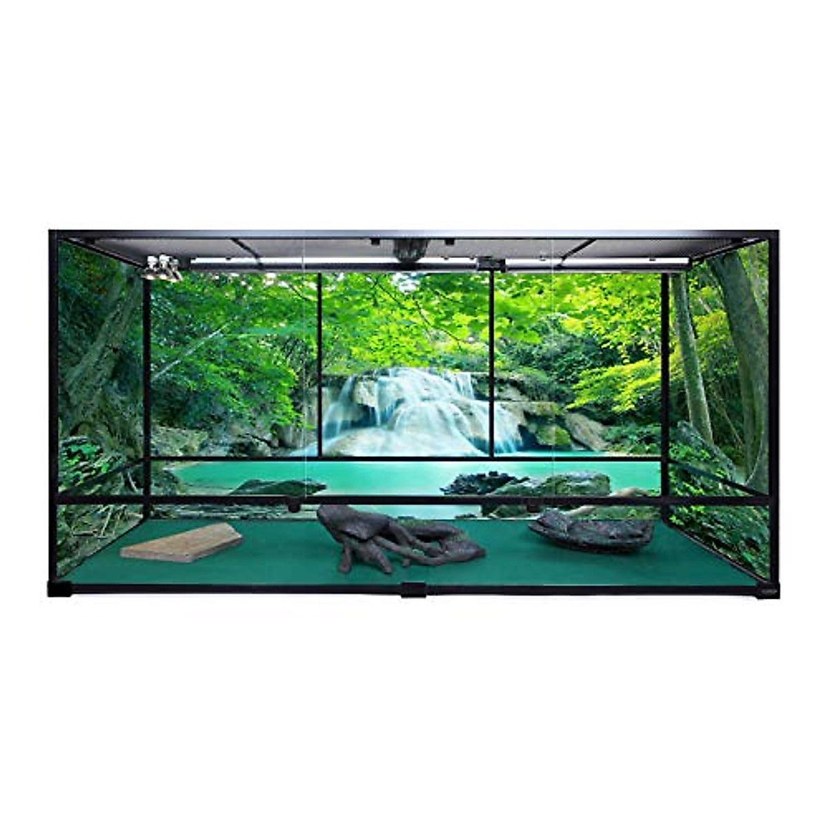 Carolina Custom Cages Terrarium, Giant Deep Extra-Tall 72Lx24Wx36H; Easy Assembly