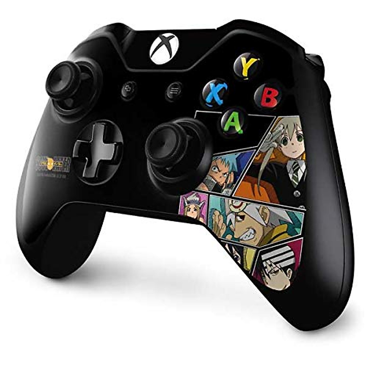 Skinit Decal Gaming Skin compatible with Xbox One Controller - Officially Licensed Funimation Soul Eater Block Design