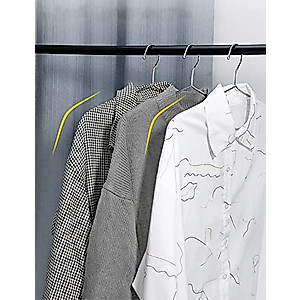 【5-Pack】 WAIKAS Clothes Hanger 304 Stainless Steel 42cm