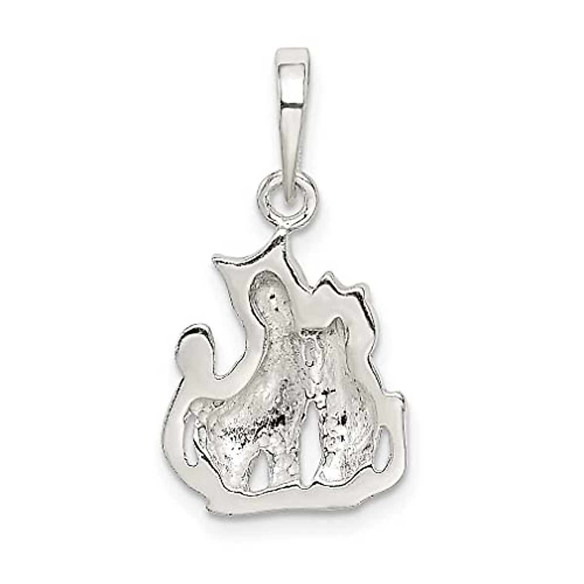 IceCarats 925 Sterling Silver Cats Necklace Charm Pendant Only