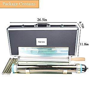 HYUNLAI Solar Oven Solar BBQ Cooker Compact Sun Oven 3.3lbs Large Capacity Camp Stove Portable BBQ Grill for Outdoor Travel Camping Backpacking Family Party