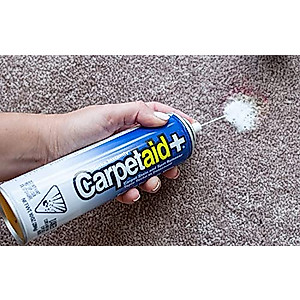 10 Oz. CarpetAid+ Carpet Stain Remover & Spot Cleaner (Pack of 6 Cans): Easily and Effectively Remove Food, Drink, Dirt, Mud, Pet, and Other Stubborn Stains Instantly; No Rubbing or Scrubbing