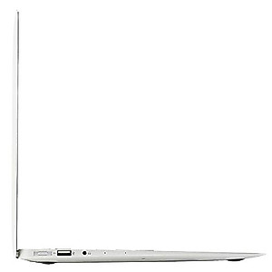Model Apple MacBook Air 13.3in 1440 x 900 Glossy Display Laptop, Intel Core i5, 8GB RAM, 128GB SSD, Backlit Keyboard, WIFI, Bluetooth, Mac OS, Silver (Renewed)