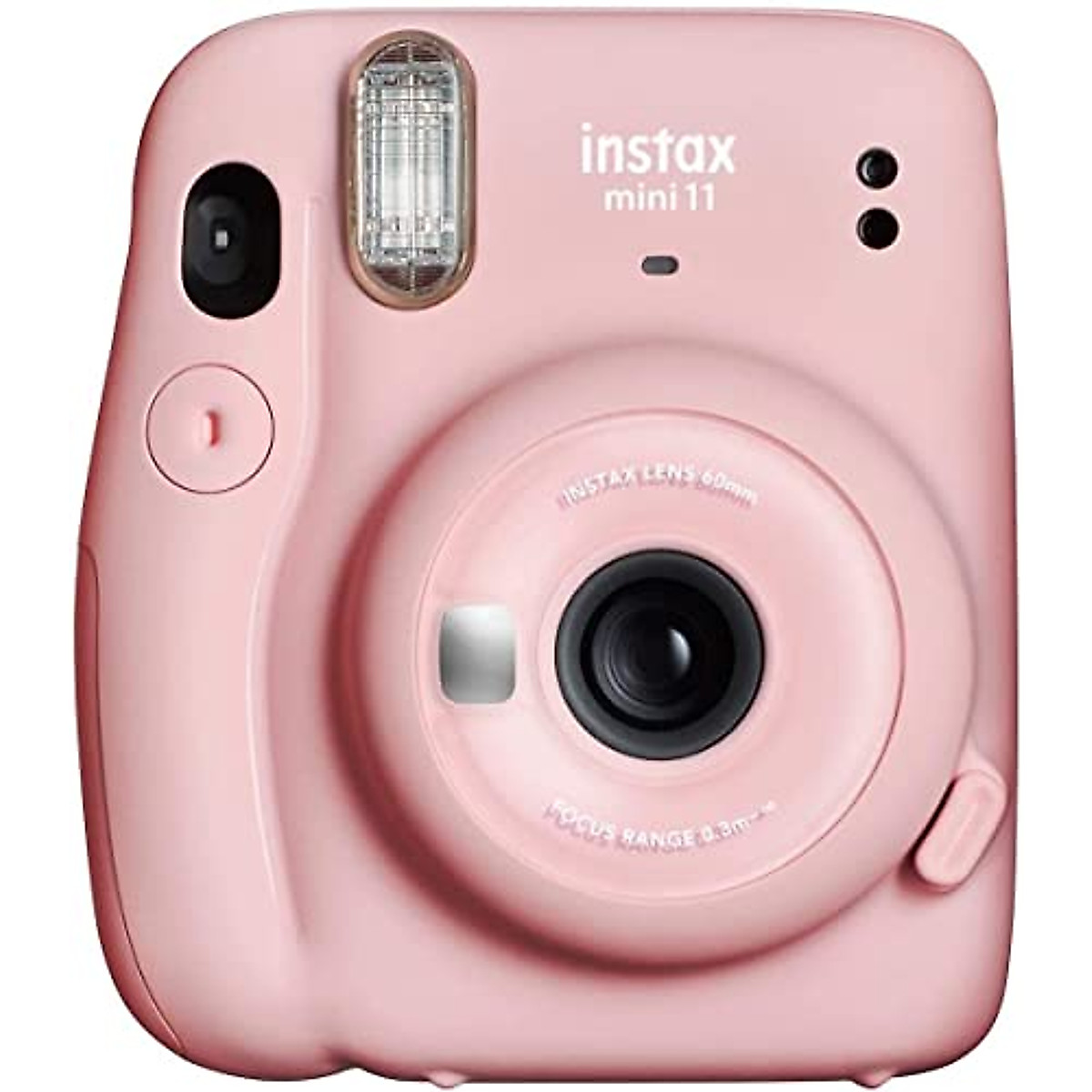 Fujifilm Instax Mini 11 Instant Film Camera, with Fujifilm instax Mini Instant Daylight Film Twin Pack, 20 Exposures (Blush Pink)