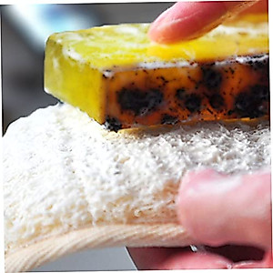 Beavorty Bath Loofah Loufas Bath Scrubber Loofah Bath Spa Pad Loofah Bath Brush Bath Pad Scrubber Bath Towel Wipe Plant Loofah Back Scrubber Bath Body Brush Take a Bath Sponge Scrubber