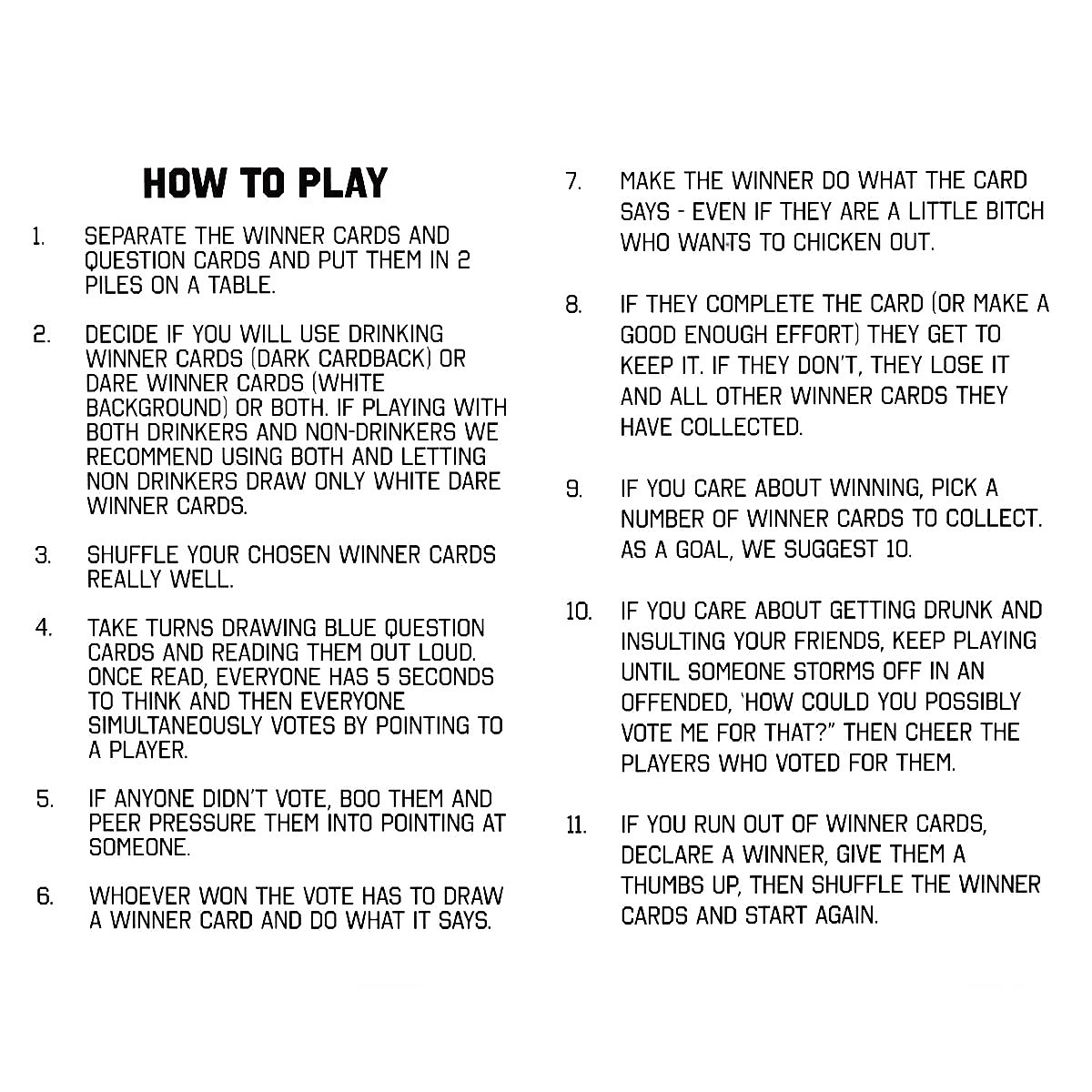 A Rock & A Hard Place Would You Rather - Card Game for Adults Party Card Games for Adults and Family, Party Games for Game Night