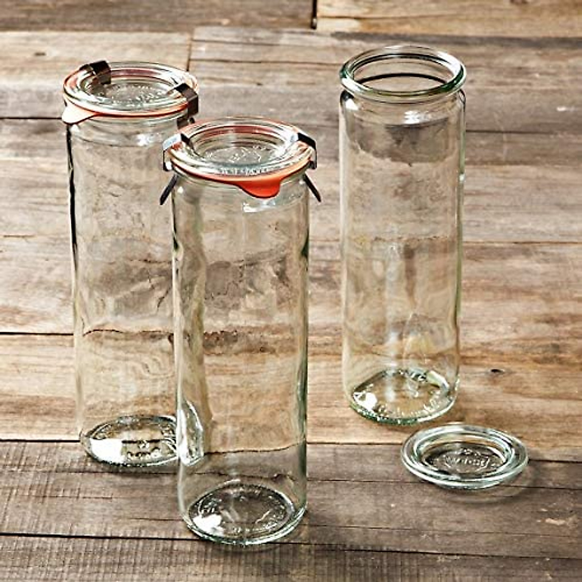 Weck Jars 908 1 Liter - Pack of 2 Glass Jars
