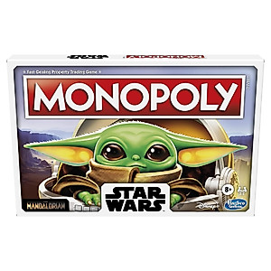 Monopoly: Star Wars The Child Edition Board Game for Families and Kids Ages 8 and Up, Featuring The Child, Who Fans Call Baby Yoda