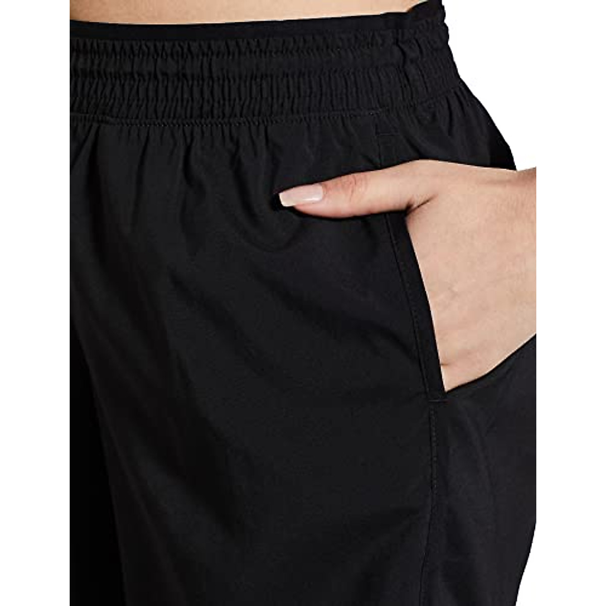 New Balance womens Accelerate 5 Inch Shorts, Black, Medium US