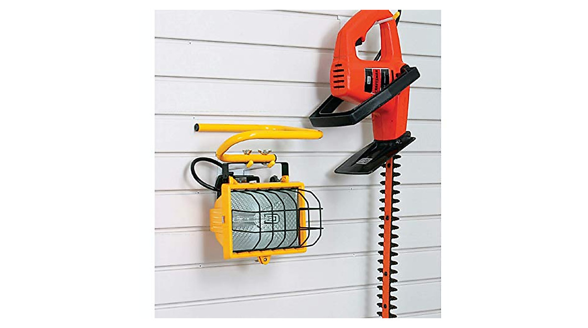 GarageTek Heavy Duty PVC Garage Slatwall - 8ft x 1ft, 6-Pack | Organize ...