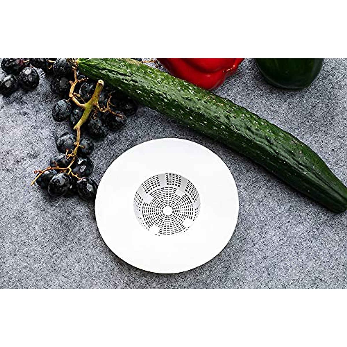 NTCZH Shower Drain Stopper Lightweight and Soft, TPE/TPR Drain Hair Catcher, Strainers Protectors Cover ​for Floor, Laundry, Kitchen, Bathroom Laundry, and Bathtub