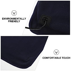 iplusmile Chinchilla Cat New Heat Heating Rabbit Whelping Sleep Pad: Lizard Tank House Bed Sleeping Pregnant Navy Cushions Puppy Pet Hedgehog Mat USB Heater Turtle Snakes Cage Dog