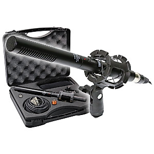 VidPro XM-55 13-Piece Professional Video & Broadcast Unidirectional Condenser Shotgun Microphone Kit - Complete Set Includes 2 Mounts Adapters Cables and More Perfect for Indoor and Outdoor Recording