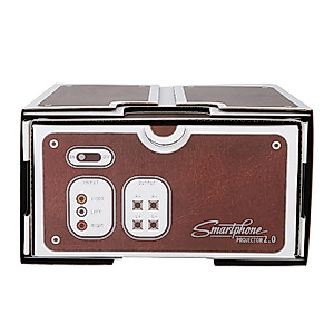 Projector Mobile Phone Projector 19×18×11 Second Generation Mini Diy Home Portable Smart Mobile Phone Projector Home Cinema