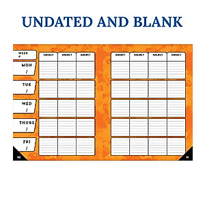 Carson Dellosa Celebrate Learning Teacher Planner, 8" x 11" Spiral Bound Planner With Planner Stickers, Undated Homeschool Planner & Lesson Planner Book for Teachers