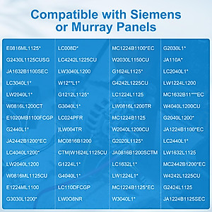 ECSBPK02 Generator Standby Power Mechanical Interlock Compatible with Siemens and Murray, Generator Interlock Kit for Qp or Mp 15-125 Amp Panels for Switching Between Utility Power and Standby