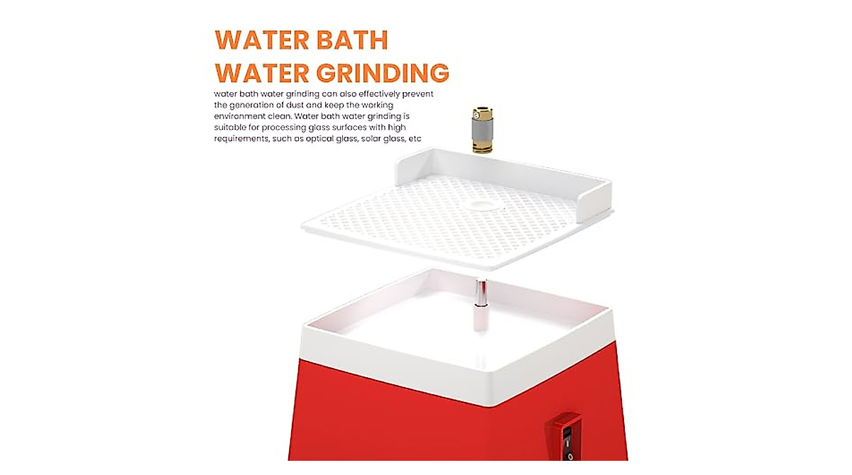 Portable 65W Stained Glass Grinder for Art Projects