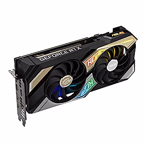 ASUS KO NVIDIA GeForce RTX 3060 Ti OC Edition 8GB GDDR6 Gaming Graphics Card (PCIe 4.0, 8GB GDDR6 Memory, HDMI 2.1, DisplayPort 1.4a, Axial-tech Fan Design, 0dB Technology, Enduring capacitors)