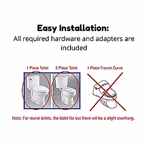 IntelliSeat - Smart Bidet Toilet Seat with Adjustable Water Pressure & Warm Water, Heated Seat & Dryer | Elongated Luxury Electric Bidet Toilet Seat