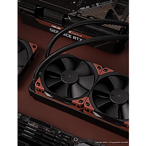 Noctua NA-SAVG1, Anti-Vibration Gasket for 120x25mm Fans (Set of 3, Brown)