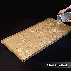 GuineaLoft ™ Guinea Pig Cage (Version 3) - Large 4ft x 2ft Play Area, Clear View w/Transparent Acrylic Panel, Disposable Paper Bottom Liner, Water-Resistant, Easy to Clean Exclusive by Loft