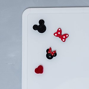 Refrigerator Magnets - Cute Decorative Fridge Magnet Set - 4 Fridge Magnets for Cabinets, Whiteboards & Lockers - Colorful Magnets for Gift, Home Decor & Practical use - Minnie Me