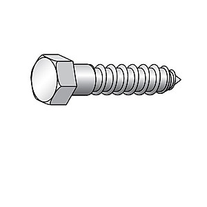 Brighton-Best 5/8" x 7" Hex Head Lag Screw Hot Dip Galvanized - (Sold Each) (487682)