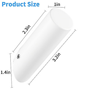 FOUTLQ Towel Hooks for Bathrooms 4 Packs Wall Mounted, White Wall Coat Hooks for Hanging SUS 304 Stainless Steel, Robe Hooks for Bathroom Entryway Bedroom Mudroom